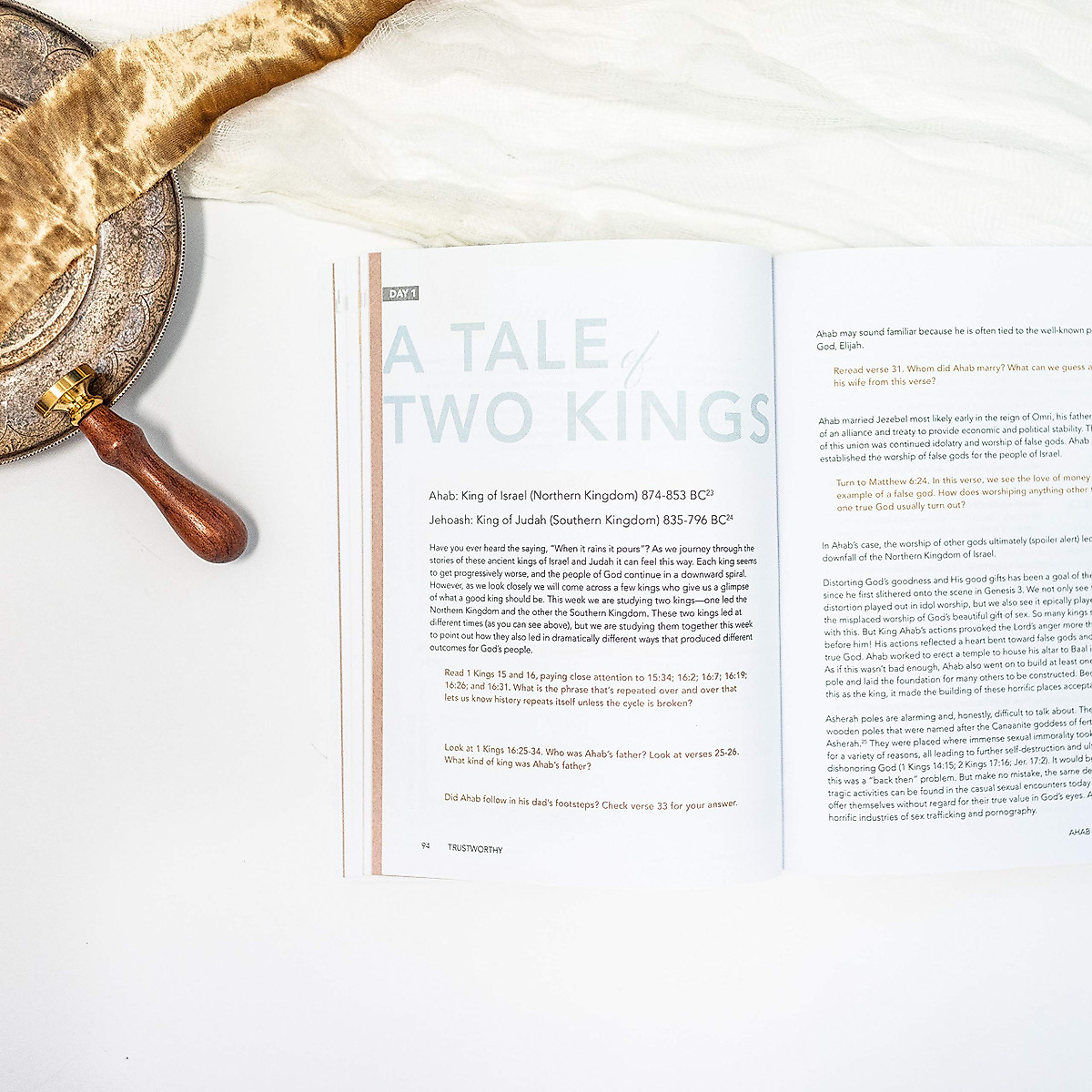 Trustworthy - Bible Study Book: Overcoming Our Greatest Struggles to Trust God