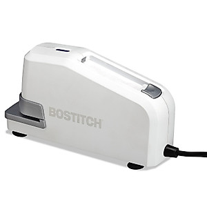 Bostitch Office Impulse 30 Sheet Electric Stapler - Heavy Duty, No-Jam with Trusted Warranty Guaranteed by Bostitch, White (02011)
