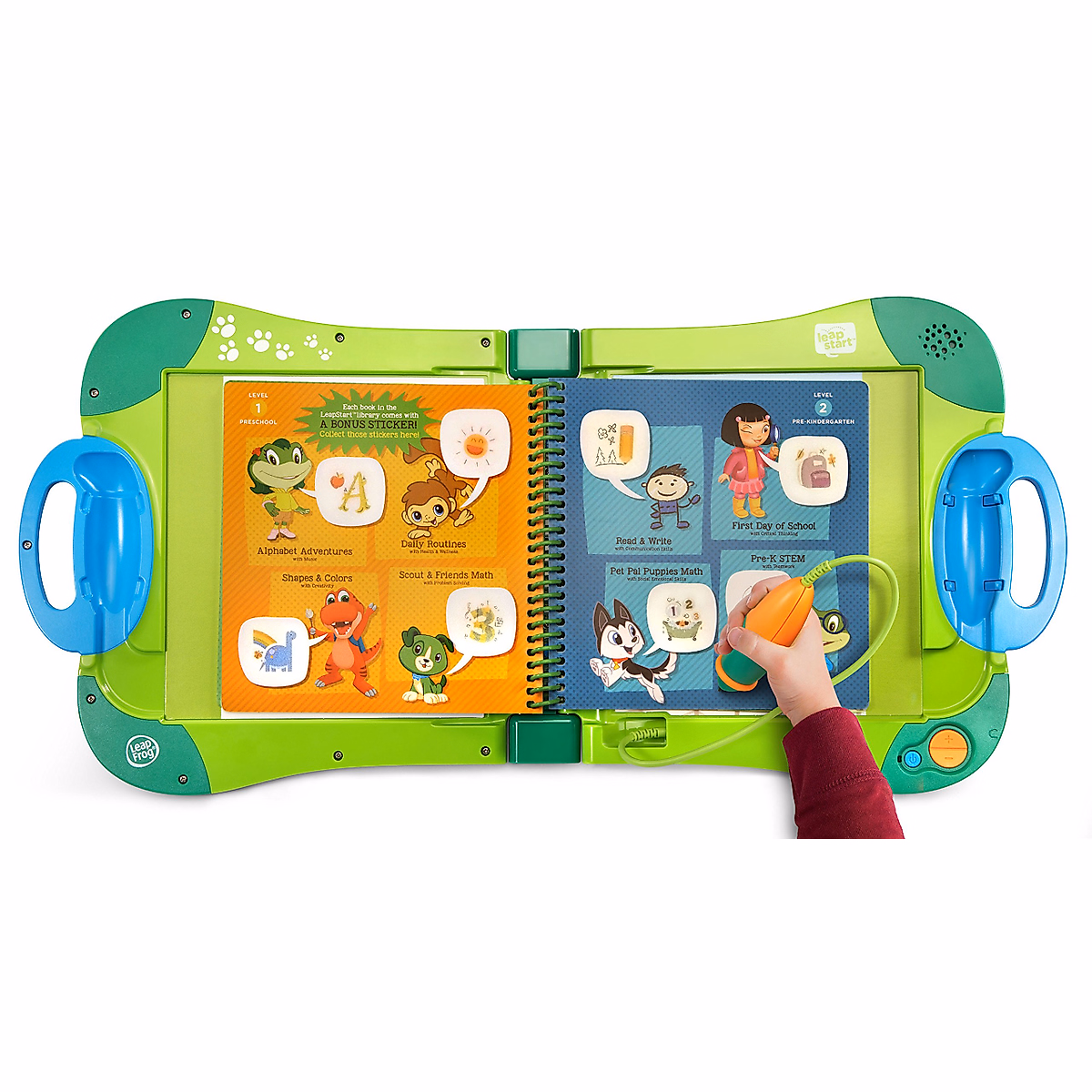 LeapFrog Leapstart Preschool Activity Book Bundle with ABC, Shapes & Colors, Level 1