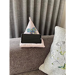 eBook Reader Stand Cell Phone Pillow Cell Phone Stand Phone Pilliow Stand Fabric Phone Stand Gift Homedecor
