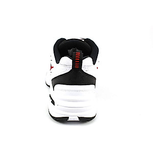 Nike Air Monarch IV Training Shoe (4E) - White/Black/Varsity Red, Size 9.5 US