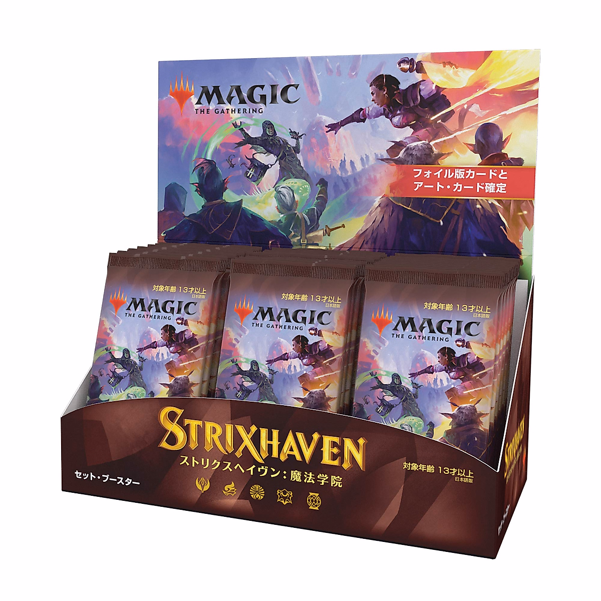 Magic: The Gathering Strixhaven Japanese Set Booster Box | 30 Packs (360 Magic Cards)
