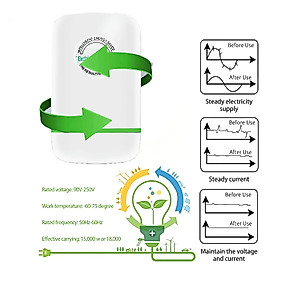 Pro Power Saver, 2024 New Upgrade Energy Saving Device, Power Saver Energy Saving Device for Home Office Market US Plug 90V-250V 30KW (2PCS)