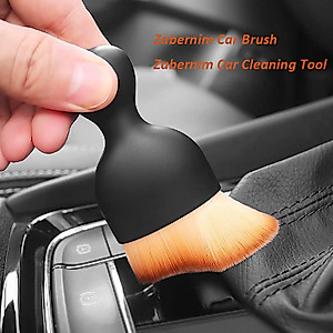 ATOPET 4PCS Car Interior Cleaning Tool, Zabernim Car Cleaning Tool, Zabernim Car Brush, Car Cleaning Brush Interior, Zabernim Car Interior Cleaning Tool