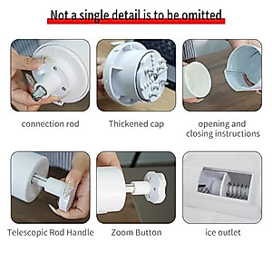 VTVTKK Shave Ice Attachment for Kitchenaid，Shaved Ice Attachment for Kitchenaid Mixer，Ice Shaver,Shave Ice Attachment,Ice Shaver Attachment,Snow Cone Attachment/Maker, Machine/Mixer Not Included