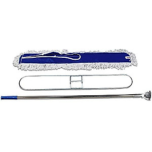Kendal 44 Inch Commercial Maxi Dust Mop Kit ,Dry Mop for Hardwood Floors(44" Mop Kit)