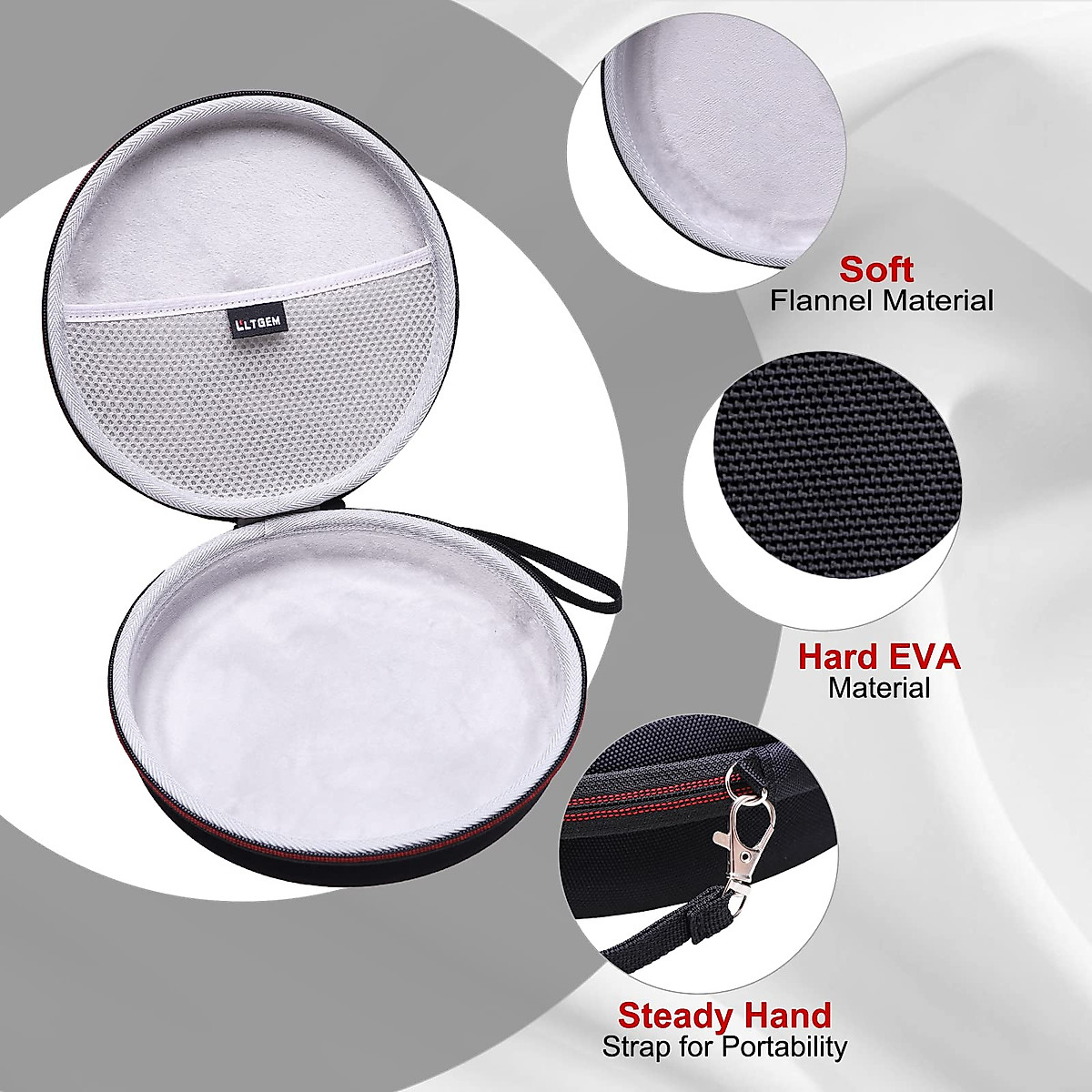 LTGEM EVA Hard Storage Case for Hasbro Gaming Simon Handheld Electronic Memory Game Toy(Case only!)