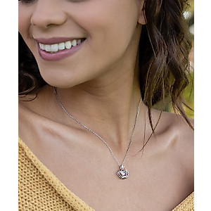 Badass Niece .925 Sterling Silver Pendant Necklace with Card, to my favorite Special Niece, Best Favorite Niece Jewelry Gift Ideas from Uncle or Aunt, Graduation Birthday Mother's Day Neice Straighten your Crown