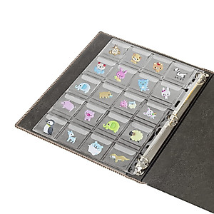 Homgaty 10 Sheets Coin Collection Supplies, Coin Pocket Page Coin Holders Stamp Binder Sheets Currency Collecting Album Book Sleeves (12, 20, 30 and 42 Pocket Pages)