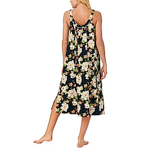 BedHead - Long V-Neck Cotton Gown - One Fine Day - Small