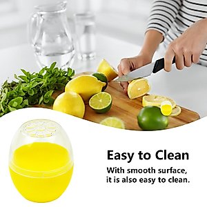Lemon Keeper Lemon Saver Lemon Storage Containers Reusable Lemon Holder Organizer