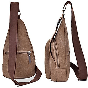 LemonGirl Sling Chest Bag Unisex Shoulder Crossbody Backpack Travel Hiking Camping