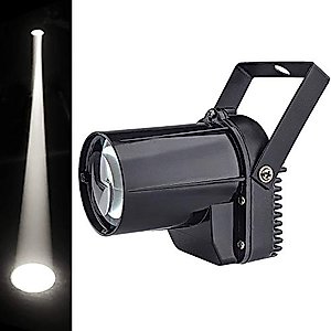 Disco Ball Light, Disco Ball Spotlight for Disco Mirror Ball Light, Pin Light for Mirror Ball Spotlight Stage Light, Dj Disco Spotlight, 3w White Led Pinspot Light