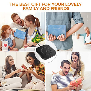 Coffee Mug Warmer for Desk, Coffee Warmer with 3 Temperature Settings, Coffee Cup Warmer for Desk Auto Shut Off, Waterproof Coffee Warmer for Desk with Touch Tech & Enlarged Heating Plate, Best Gift