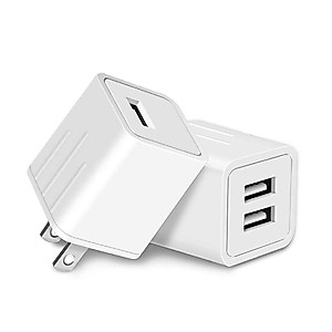 Quick Charge 3.0 Ylishi 10W USB Wall Charger Block Fast USB Wall Plug Compatible Phone 13/13 Mini/13 Pro/13 Pro Max/12 Pro Max SE (White)