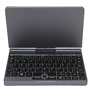 8 Inch Laptop, LPDDR5 12GB RAM Mini Laptop with Stylus, 2 in 1 180° Flip Laptop Supports Tablet Mode 1280x800 HD Portable Lightweight Laptop Computer for Windows 10 11