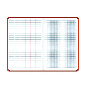 Elan Publishing Company E64-8x4 Field Surveying Book 4 ⅝ x 7 ¼, Bright Orange Cover