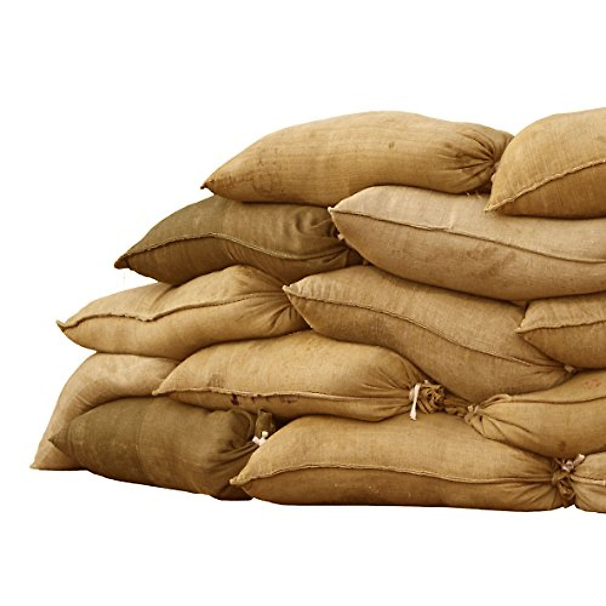 Sandbaggy Burlap Sand Bags - Size: 14" x 26" - 50 lb Weight Capacity - For Flooding, Flood Water Barrier, Tent Sandbags, Store Bags - Sandbags-Sand Not Included - Sand Bags for Flooding(10 Bags)