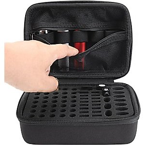 HUIZHU EVA Storage case with Elastic Protective Sponge for Storing 5IO pen Battery and Electronics and USB Charger and U disk (Black)
