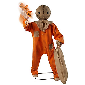 Spirit Halloween Trick r’ Treat Sam Animatronic | Officially Licensed | 4.3 Feet | Halloween Décor | Horror Décor | Moving Prop