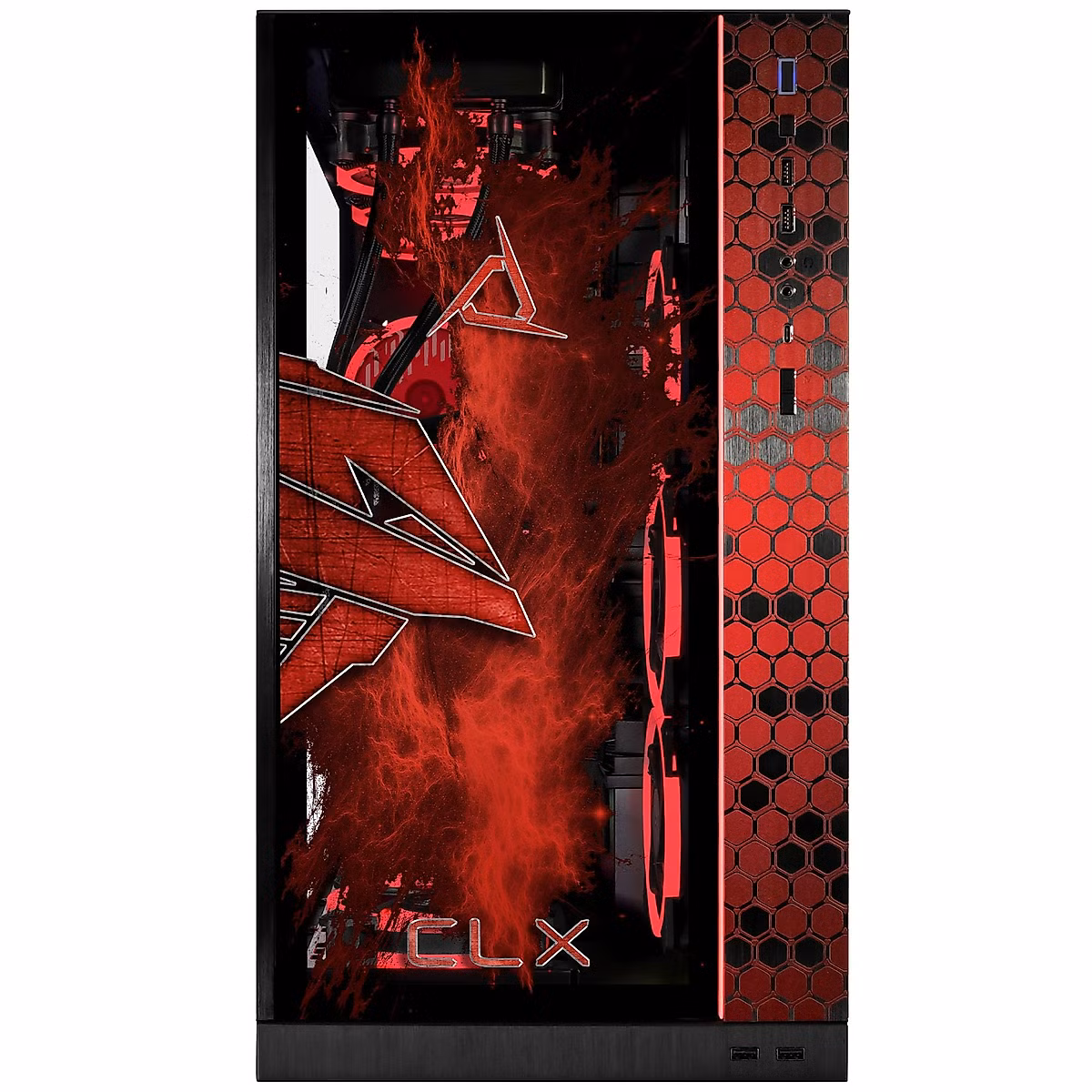 CLX Ra VR-Ready Gaming PC - Intel Core i9 13900KF 3GHz, GeForce RTX 4090, 1TB NVMe M.2 SSD, 4TB HDD, 32GB DDR5 RGB Memory, 360mm AIO, WiFi, Windows 11 Home, Black