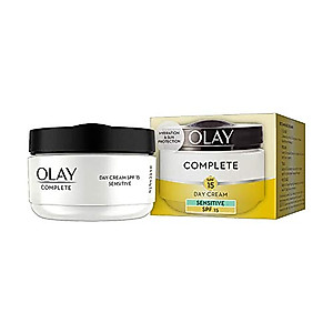 Olay Essentials Complete Care Day Cream SPF 15 for Sensitive Skin, 1.7 Ounce
