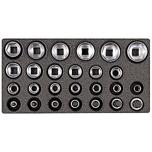 GEDORE RED Socket set 1/2 2/6 CT-module 26pcs (R22150009)
