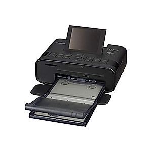 Canon Selphy CP1300 Wireless Compact Photo Printer with AirPrint and Mopria Device Printing, Black (2234C001)