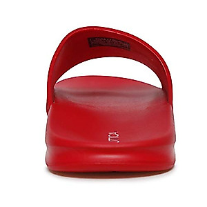 Nautica Men's Athletic Slide Comfort Sandal-Porter-Red-Size-11