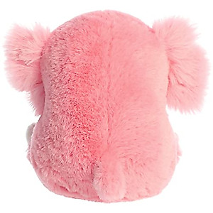 Aurora® Round Rolly Pet™ Ari Axolotl™ Stuffed Animal - Adorable Companions - On-The-Go Fun - Pink 5 Inches