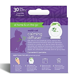 Vetality Harmony Pet Calming Home Diffuser for Cats