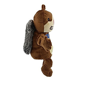 MerryMakers Scaredy Squirrel Plush Hand Puppet, 12-Inch