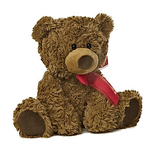 Aurora® Snuggly Coco Bear™ Stuffed Animal - Comforting Companion - Imaginative Play - Brown 10.5 Inches