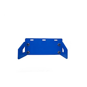 Gear FC Soccer Rebounder Passing Wall 42"x18" - Dual Angle Foldable Training Wall, Rebounder, Passing Wall for use by Elite Players to Improve Passing, Touch, and Ball Skills. (Blue)