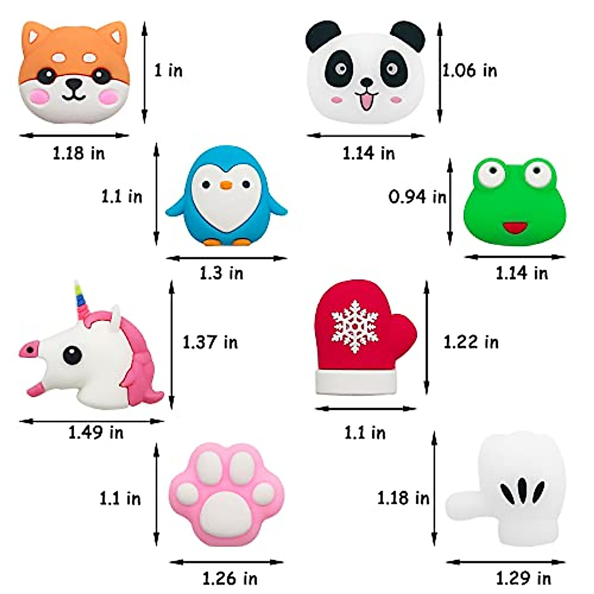 27 Pieces Cute Cable Protector for iPhone iPad Charger, Animal Bites USB Charger Protector Cord Holder, Charging Cable Saver Cable Buddies Phone Data Lines Protect Accessory