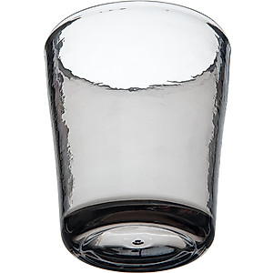 Carlisle FoodService Products MIN544018 Mingle Double Old Fashioned, 14 oz, Tritan, Smoke