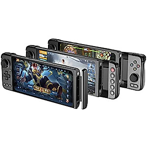 GPD XP 6.81 Inches Modularity Design Handheld Gaming Console 2400X 1080 Resolution Touchscreen Android 11 Portable Video Game Player CPU MediaTek Helio G95,8 Core,6GB RAM/128GB Storage