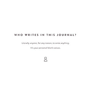 Promptly Journals, Blank Journal: THINK/BELIEVE/FEEL (Dusty Rose, Pink, Linen) | Layflat Notebook | Ruled Journal | Journal Notebook | Gifts for Women and Men