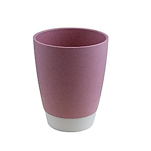 Bathroom Accessories Set 4 Piece Accesorios para Baños Soap Dispenser, Soap Dish, Tumble, Toothpaste-Toothbrush Holder (Bubble Gum Pink)