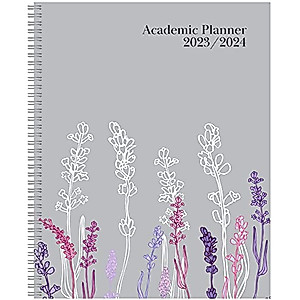 House of Doolittle 2023-2024 Monthly and Weekly Calendar Planner, Academic, Wild Flower, 7 x 9 Inches, August - July (295474-24)