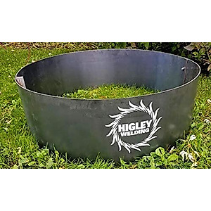 36" Diameter x 14 Deep Steel Metal Fire Pit Ring Liner Insert Only.
