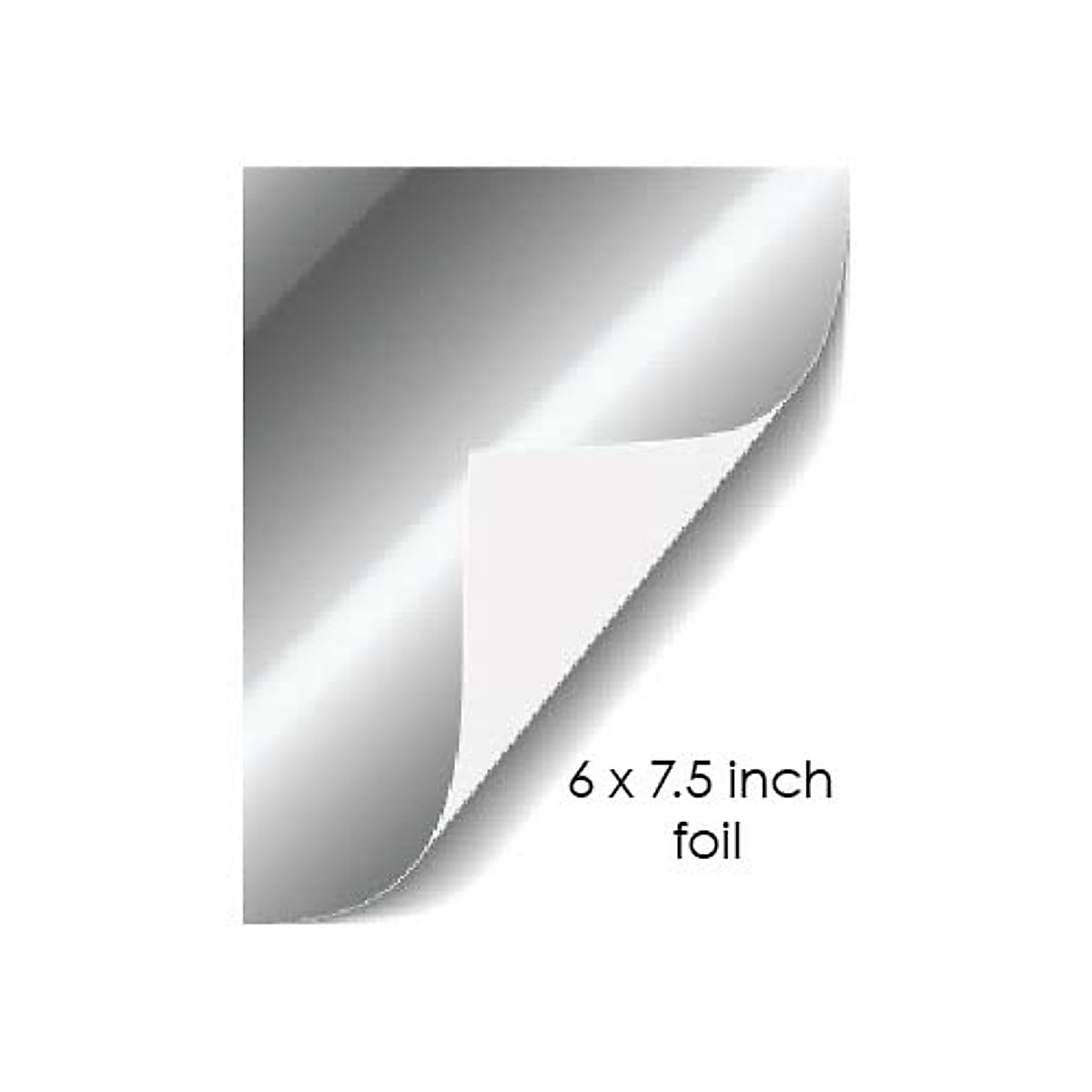 Candy Bar Foil for Overwrapping Chocolate Candy Bars - Silver