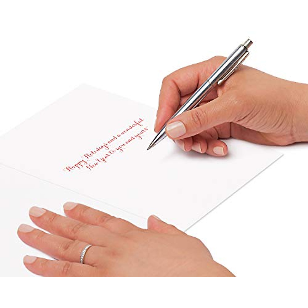 Papyrus Christmas Cards Boxed with Envelopes, To You and Yours, Holiday Tree (14-Count)