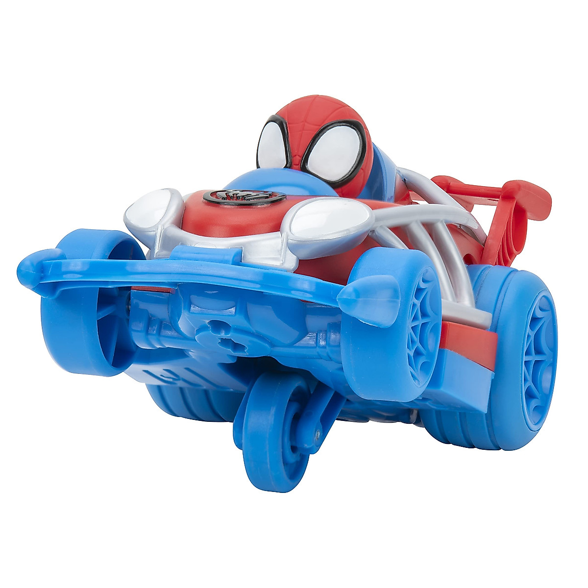 Marvel Spidey and His Amazing Friends Webbed Wheelie Vehicle - Features Built-in Spidey Super Hero