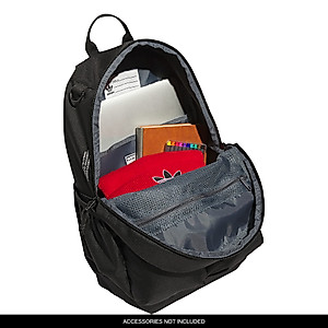 adidas Originals Trefoil 3.0 Backpack, Black/White, One Size