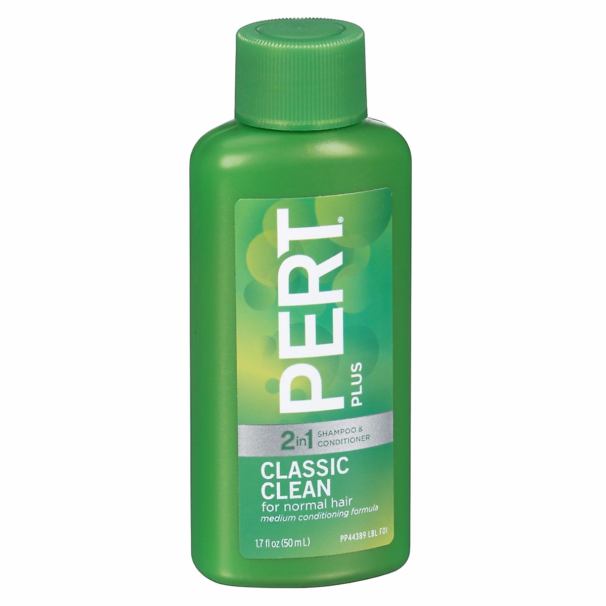 Pert Classic Clean 2in1 Shampoo & Conditioner Great for Travel or your Gym Bag 1.7 fl. oz. (Pack of 3)