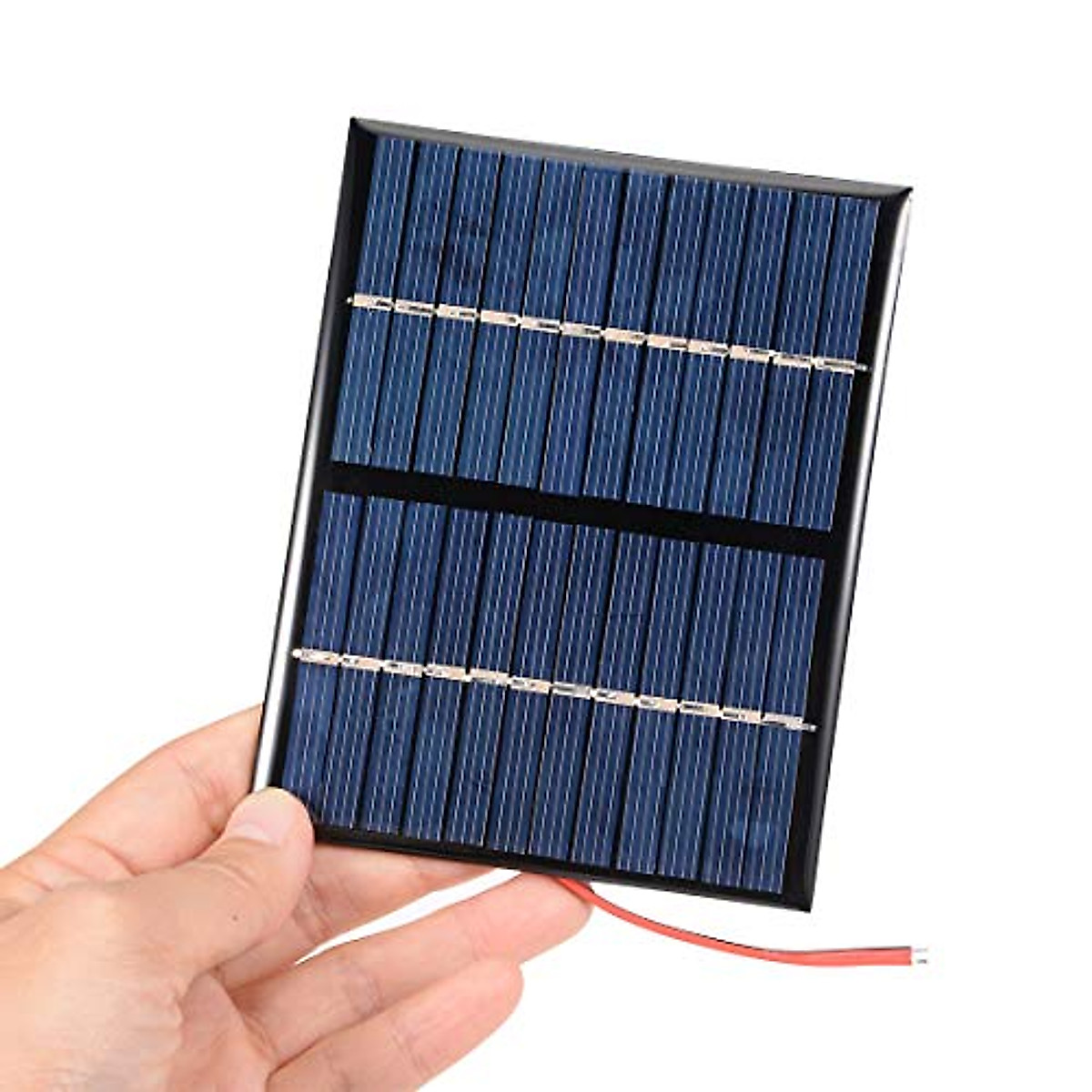 uxcell 1.5W 12V Small Solar Panel Module DIY Polysilicon with 140mm Wire for Toys Charger