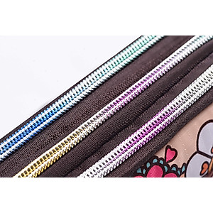 Wallets For Women Wristlet Phone Zip Wallet Case Purse Womens Woman Fashion Passcase Wallets Small Handbag B027 (A)