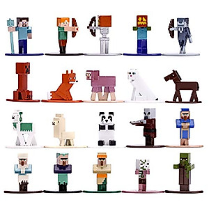 Minecraft Nano METALFIGS 20 PK W3