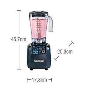 Hamilton Beach HBH650 Commercial Tempest Blender, Black